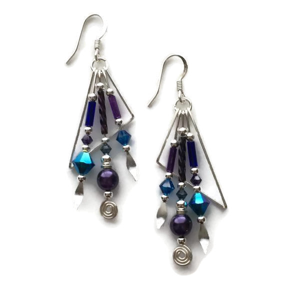 Wind Chime Earrings | Harpstone Jewelry - HARPSTONE